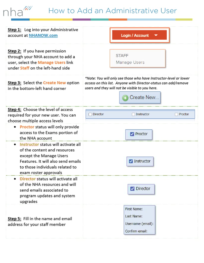 How to Add an Administrative User to your Account