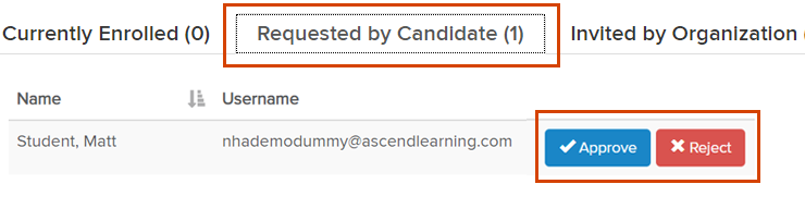 How to Approve a Course Roster