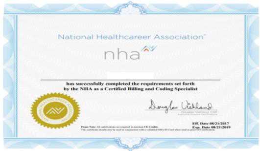 How to Print your Certification