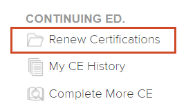 How to Load External CE Credits