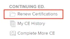 How to Load External CE Credits