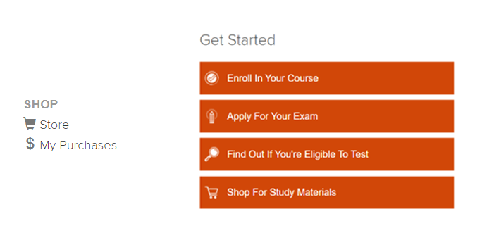Purchasing Study Materials Individually