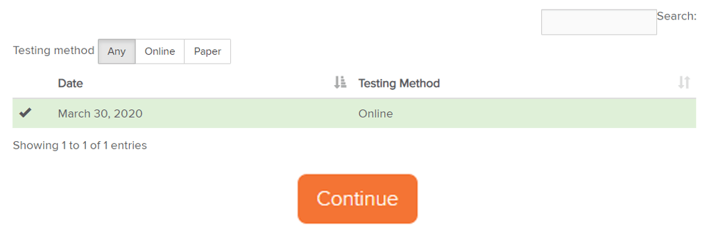 How to Reschedule an On-site Exam