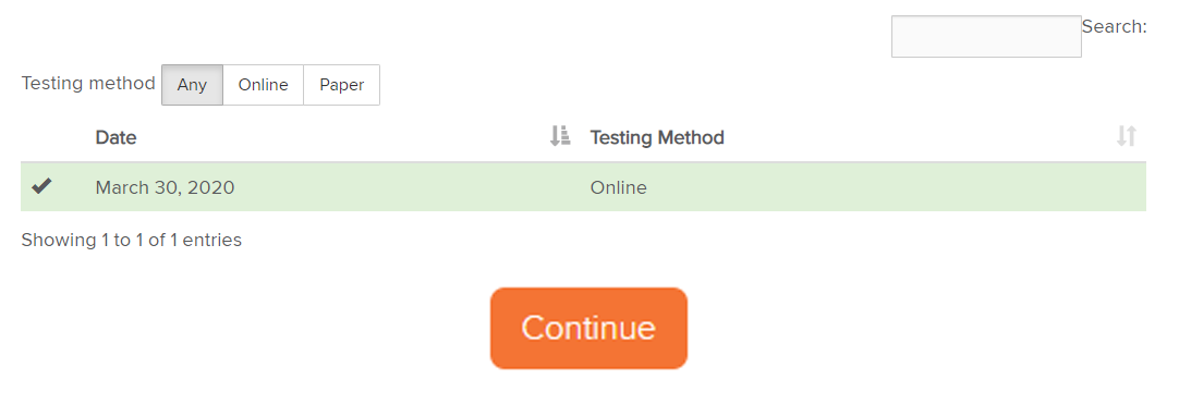 How to Reschedule an On-site Exam