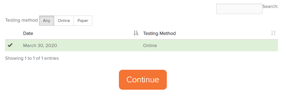 How to Reschedule an On-site Exam