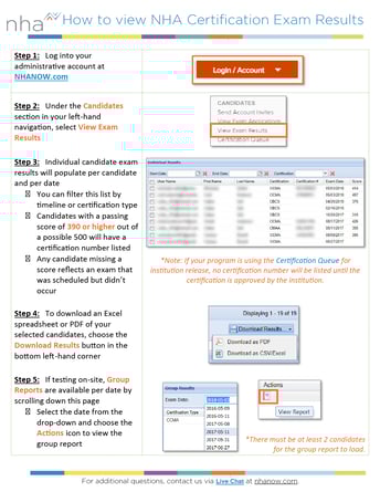 How to View Certification Exam Results