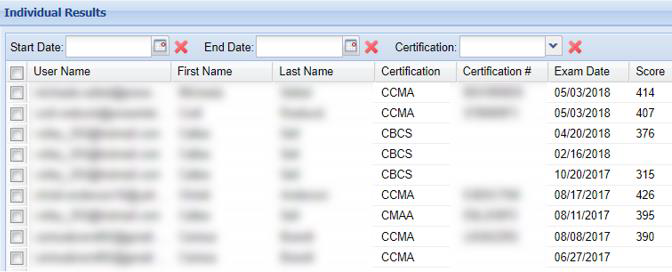 How to View Certification Exam Results