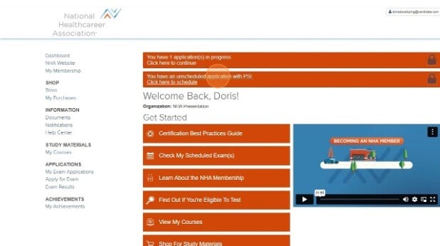 How to Schedule an Exam with PSI
