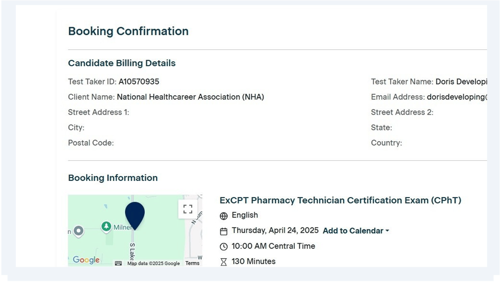 Scheduling an Online Exam (Live Remote Proctoring) with PSI