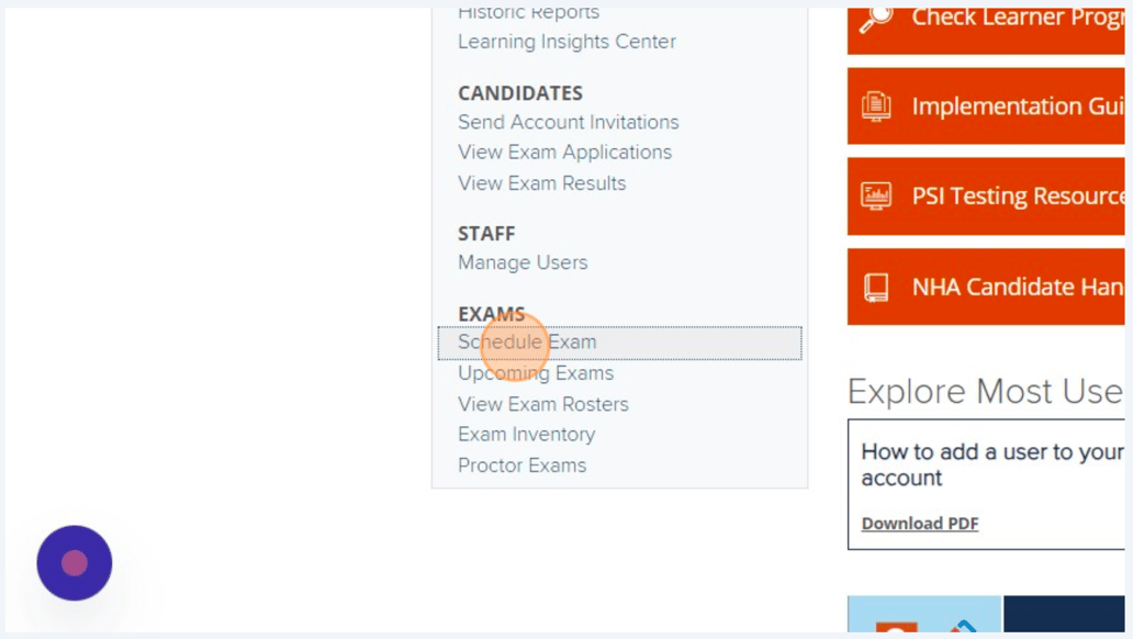 How to Schedule an Onsite Exam