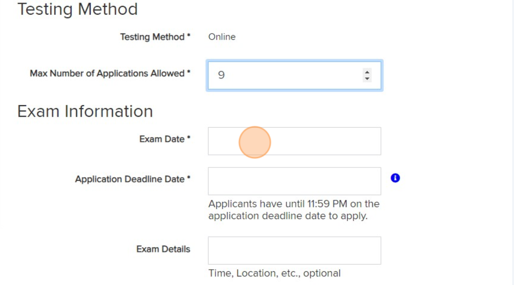 How to Schedule an Onsite Exam