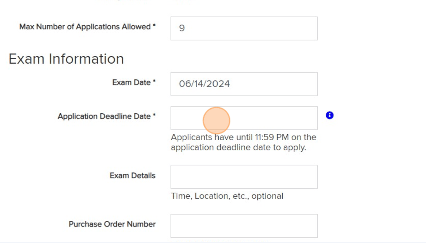 How to Schedule an Onsite Exam