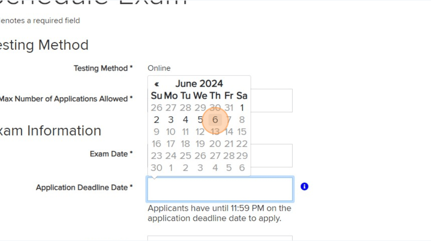 How to Schedule an Onsite Exam