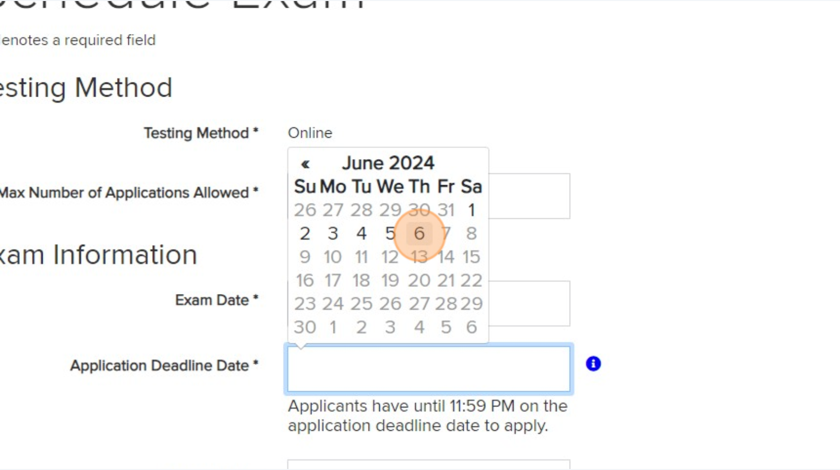 How to Schedule an Onsite Exam