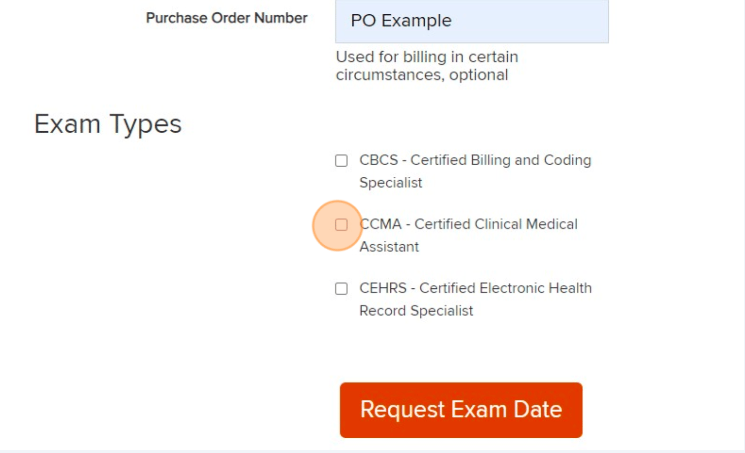 How to Schedule an Onsite Exam