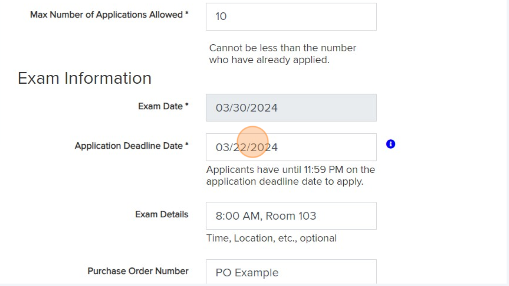 How to View/Edit A Scheduled Onsite Exam