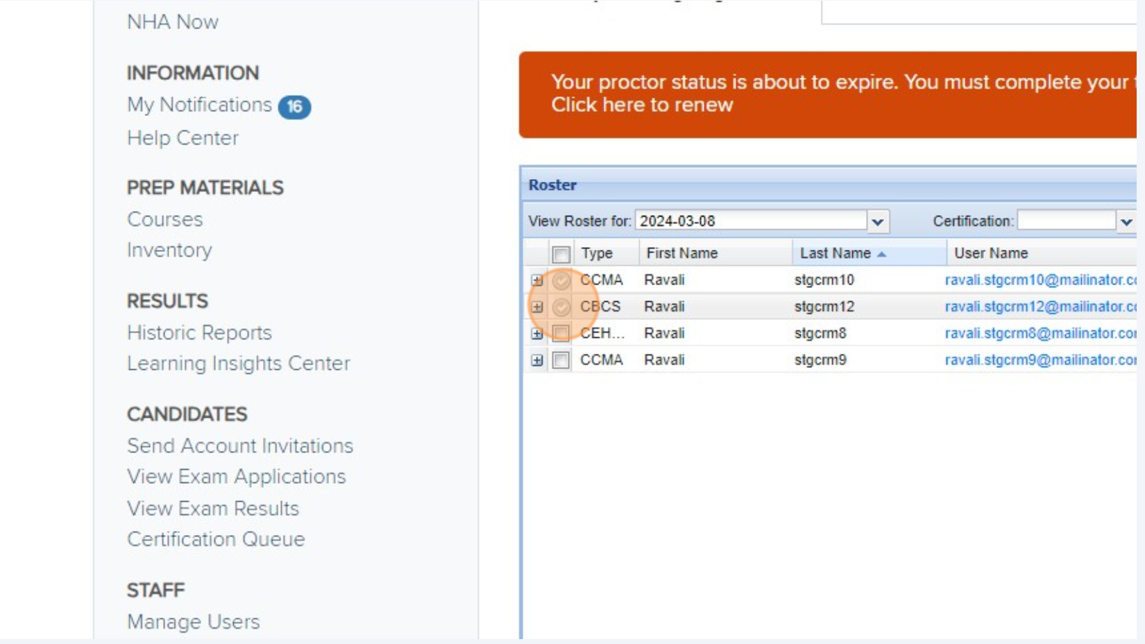 How to View/Edit A Scheduled Onsite Exam