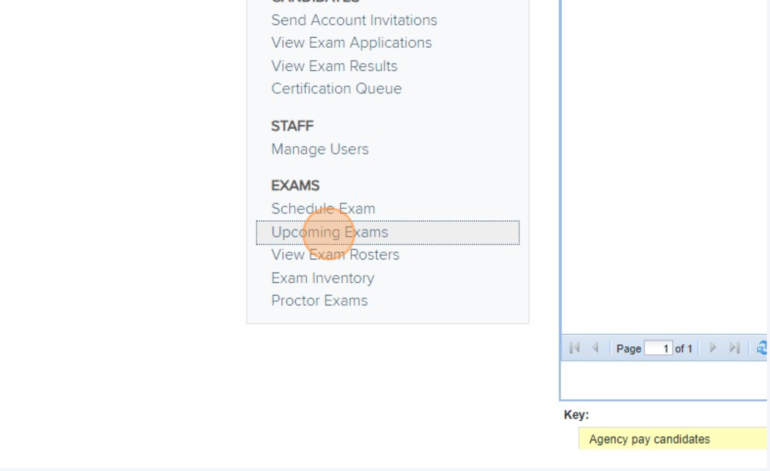How to View/Edit A Scheduled Onsite Exam