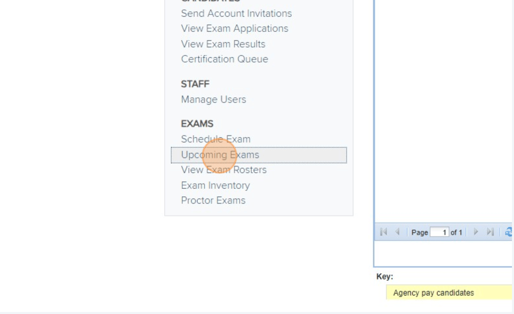 How to View/Edit A Scheduled Onsite Exam