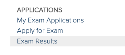 How do I get my exam results?