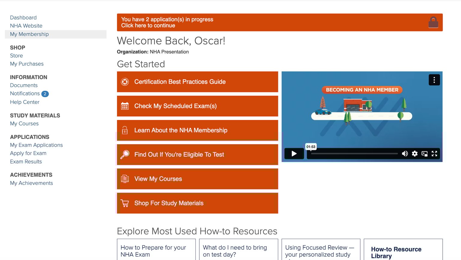 How do I join the NHA Membership?