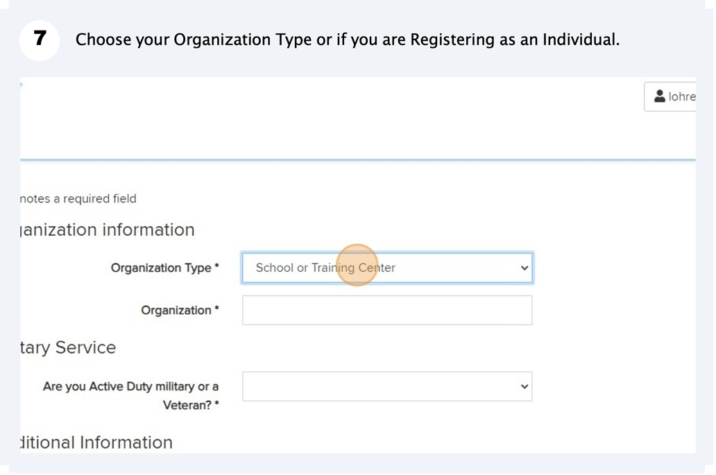 How to Create an NHA Candidate Account
