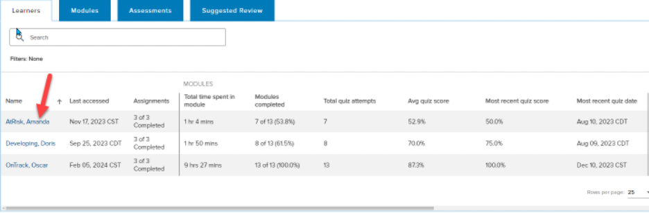 How to View Study Material Reporting