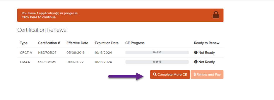 How to Load External CE Credits